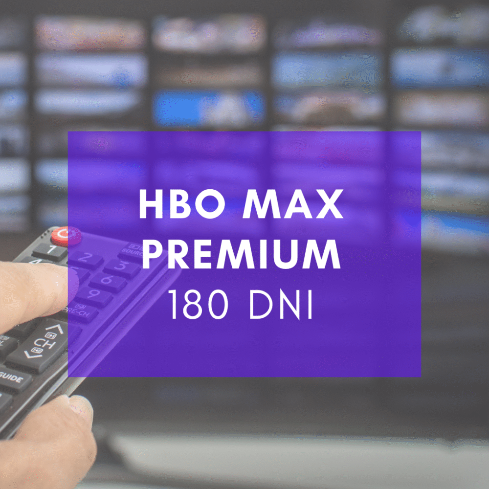 Konto HBO MAX premium na 180 dni